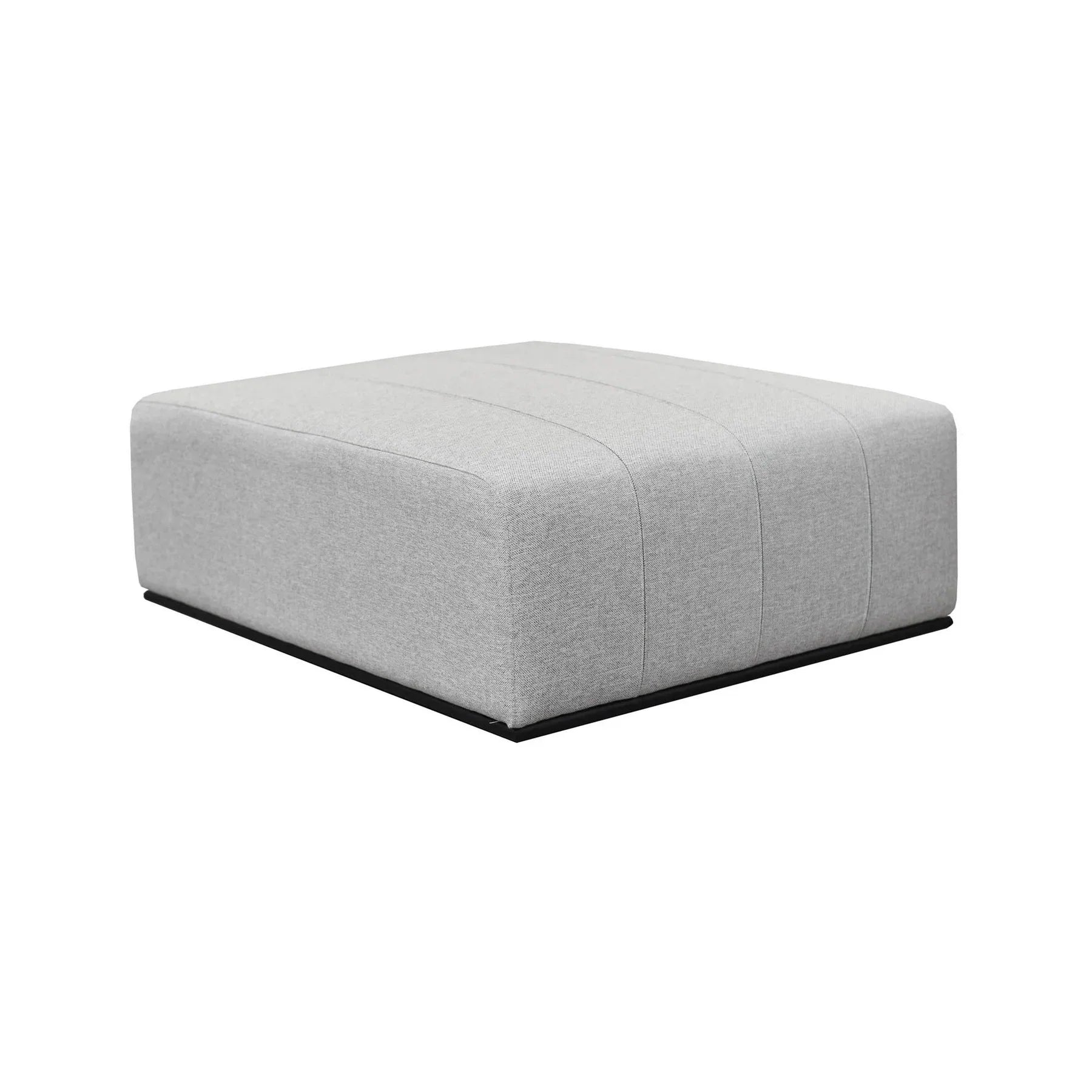 Sullivan Ottoman - Alba Stone – Hygge Design House